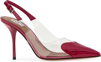 Alaia Le Coeur Slingback Heel - Purple