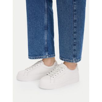 Tommy Hilfiger Sneakers Tommy Hilfiger Chic Cupsole FW0FW09107 &Eacute;cru