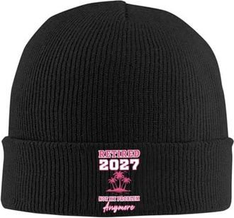 Generic Bonnet Hiver Retraite en 2027. Ce nest Plus Mon Probl&egrave;me. Retraite des Enseignants. Extensible Bonnets Unisexe Bonnet en Tricot pour Femme Conduite D&eacute;