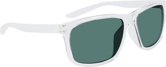 Nike Chaser Ascent Quadratischer Rahmen-Sonnenbrille f&uuml;r Herren (Transparent/Gr&uuml;n)