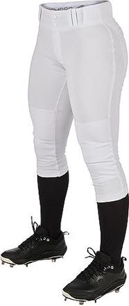 Champro Traditional Low-Rise Softball Pants Tournament Pantalon Traditionnel Taille Basse pour Femme, Blanc, XL