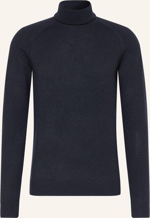 Strokesman's Strokesmans Rollkragenpullover Aus Cashmere blau