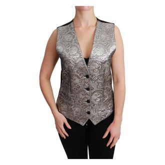 Dolce & Gabbana Femme, Vestes, Multicolore, Taille: 34 FR Vestes