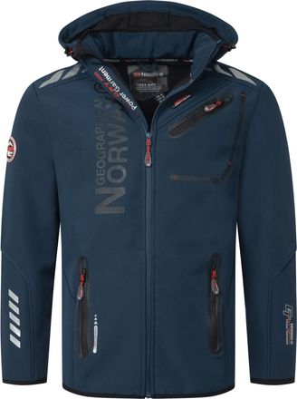 Geographical Norway Herren Softshelljacke Royaute Navy/Black 3XL