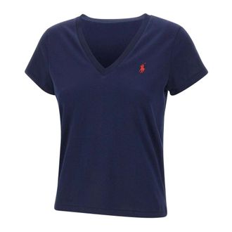 Polo Ralph Lauren Femme, Tops, Bleu, Taille: 38 FR T-Chemises