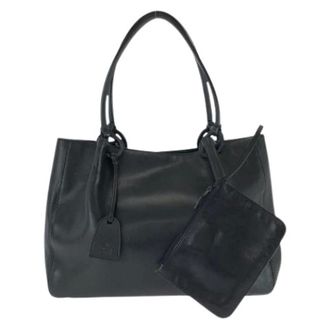 Gucci Sac cabas en cuir Pre-owned - Femme - Pre-owned - Noir - Taille: ONE Size