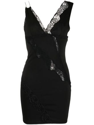 Vaillant Studio robe en maille à effet usé - Noir