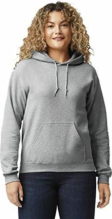 Gildan Sweat-shirt en Polaire, à Capuche, Style G18500 Homme, Sport Grey, M, (Lot de 1)
