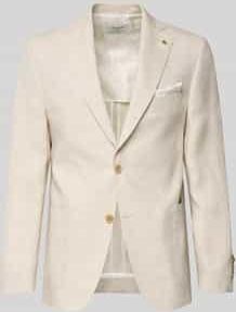 Carl Gross Regular Fit Sakko aus Leinen-Mix Modell Tebbo