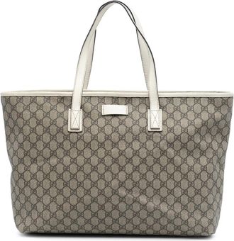 Gucci Shopper - GG Supreme Tote - Gr. unisize - in Braun - f&uuml;r Damen