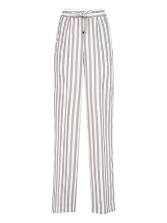 Kiton Wide Silk Pants
