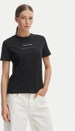 Calvin Klein Jeans T-Shirt Classic LV047C811G Schwarz Regular Fit