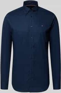 Tommy Hilfiger Regular Fit Businesshemd aus reiner Baumwolle