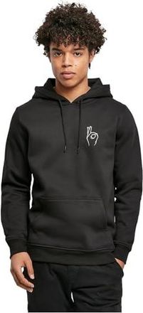 Mister Tee Easy Sign Hoody, Sweatshirt &agrave; Capuche Homme, Black