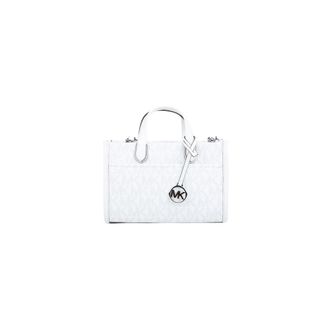 Michael Kors Gigi Small Signature Logo Messenger - - Bags - Damen - Wei&szlig; - ONE SIZE