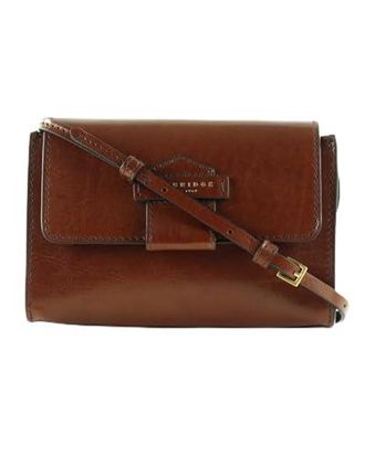 The Bridge Sac &agrave; Bandouli&egrave;re 44301001 Femme 100% Cuir Marron, marron, Taille unique