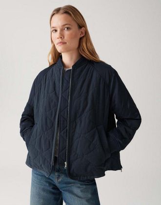 OPUS Steppjacke HARPAR mit Onion Steppung Blousonkragen, Innentasche, verdeckter Reißverschluss