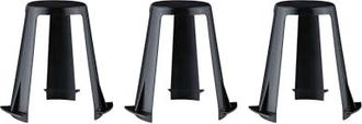 Paulmann 92399 Zubehör Abstandshalter für Einbauleuchten 3er-Set 62-90mm Schwarz Kunststoff