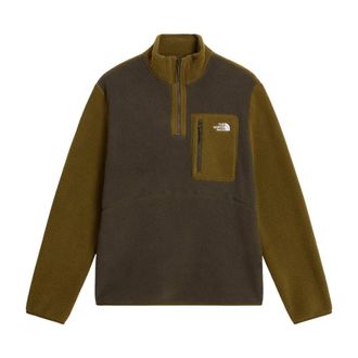The North Face Yumiori 1/4 Zip Jacke - - Sport - Herren - Gr&uuml;n - M