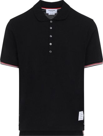 Thom Browne Poloshirt - Schwarz
