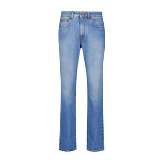 Boglioli Blaue Denim Jeans Klassisch 5-Pocket - - Jeans - Herren - Blau - W38