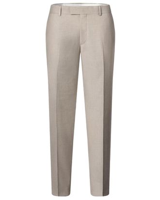 Strellson Jersey-Anzughose mit Pinpoint-Muster, Slim Fit in