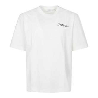 Off-white Homme, Tops, Blanc, Taille: M Machine Arrow Skate T-Shirt