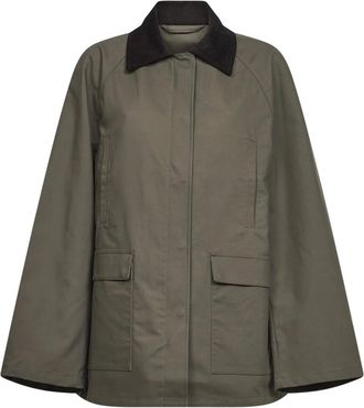 Toteme Femme, Vestes, Vert, Taille: 36 FR Veste d&eacute;t&eacute; Country