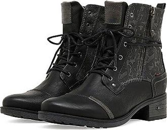 Mustang Jeans Bottine Femme 1229-508, Pointure:37 EU, La Couleur:Noir