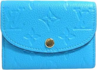 Louis Vuitton Porte-monnaie Pre-owned - Femme - Pre-owned - Bleu - Taille: ONE Size