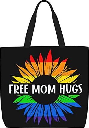 Generic Sac Fourre-Tout C&acirc;lins Gratuits De Mamans Pour Le Mois Des Fiert&eacute;s Lgbtq+ Sac Biblioth&egrave;que Pliable Personnaliser Sacs &Agrave; Main, Pour Filles, Tous Les Jo