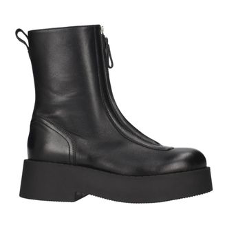 Premiata Bottes &agrave; plateforme zipp&eacute;es - Femme - Chaussures - Noir - Taille: 41 EU