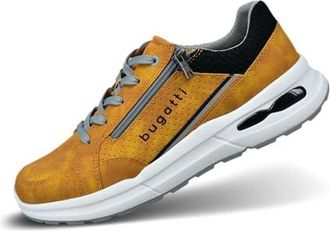 Bugatti Homme 321-asl01 Chaussures Basses à Lacets, Jaune, 41 EU