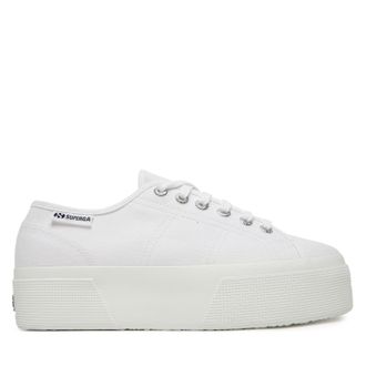 Superga Sneakers aus Stoff Superga 3790 Platform S3134MW Weiß