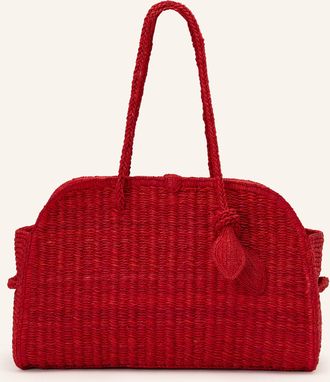 Jacquemus Jacquemus Handtasche Le Turismo Raphia rot