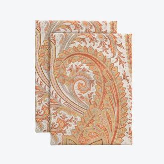 Maison d'Hermine du Cachemire Cachemire 100% Coton Lot de 2 Serviettes de Cuisine, 20 - Pouce par 27,5 - Pouce. Parfait pour Thanksgiving et No&euml;l