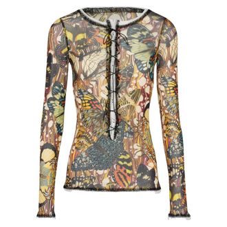 Jean Paul Gaultier Femme, Tops, Multicolore, Taille: 40 FR Top