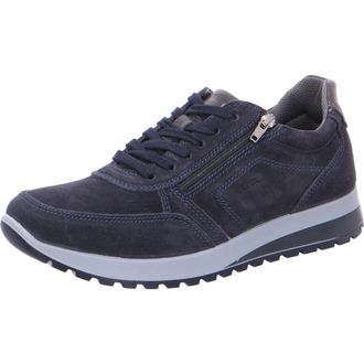 Ara Herren MATTEO Low-cut Sneaker, BLUE,GRIG.SCURO, 45