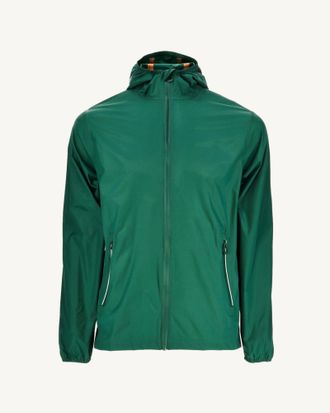 Jott Imperm&eacute;able &agrave; capuche paquetable Vert fonc&eacute; Manille - Taille XXL