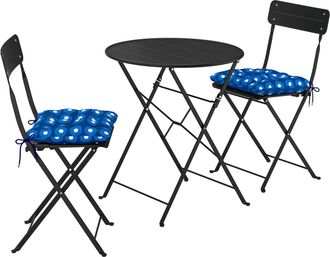 IKEA SUNDS&Ouml; Tisch und 2 Klappst&uuml;hle
