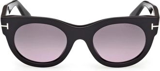Tom Ford unisex, Accessoires, Noir, Taille: 50 MM Marine Lunettes de soleil