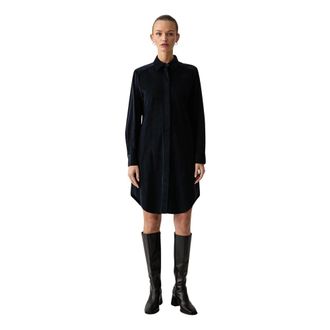 Marc O'Polo Robe chemise - Femme - Robes - Bleu - Taille: 38 FR