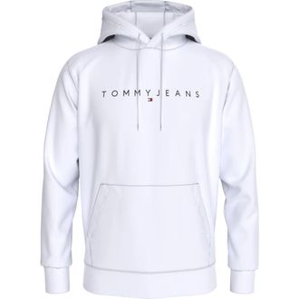 Tommy Jeans Wei&szlig;e Strickpullover mit Klassischer Passform - - Sweatshirts & Hoodies - Herren - Wei&szlig; - XL