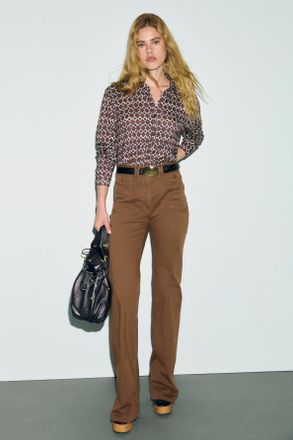 Gerard Darel Jean flare - ANNA - Cannelle