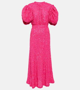 Rotate Maxikleid mit Pailletten