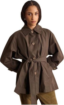 Ines De La Fressange Femme, Manteaux, Vert, Taille: 46 FR Trench Tess