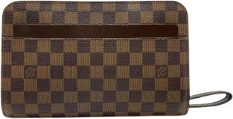 Louis Vuitton Sac clutch Monogram Pre-owned - Homme - Pre-owned - Brun - Taille: ONE Size