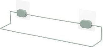 Compactor Handtuchhalter GRENA L, Handtuchstange aus pulverbeschichtetem Metall, 50 x 6,5 x 15 cm, grün