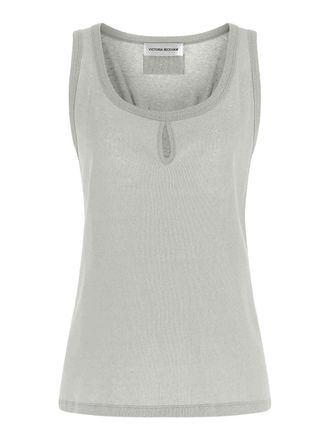 Victoria Beckham Top - Gris