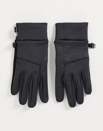 The North Face Hardface Etip - Gants en molleton stretch pour &eacute;cran tactile - Noir